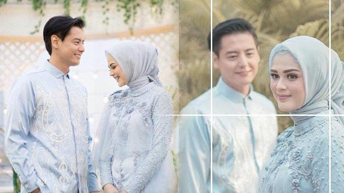 Penampilan Cantik Cut Meyriska Bergaya Santun dengan Busana Hijab saat Foto Bareng Nagita ...