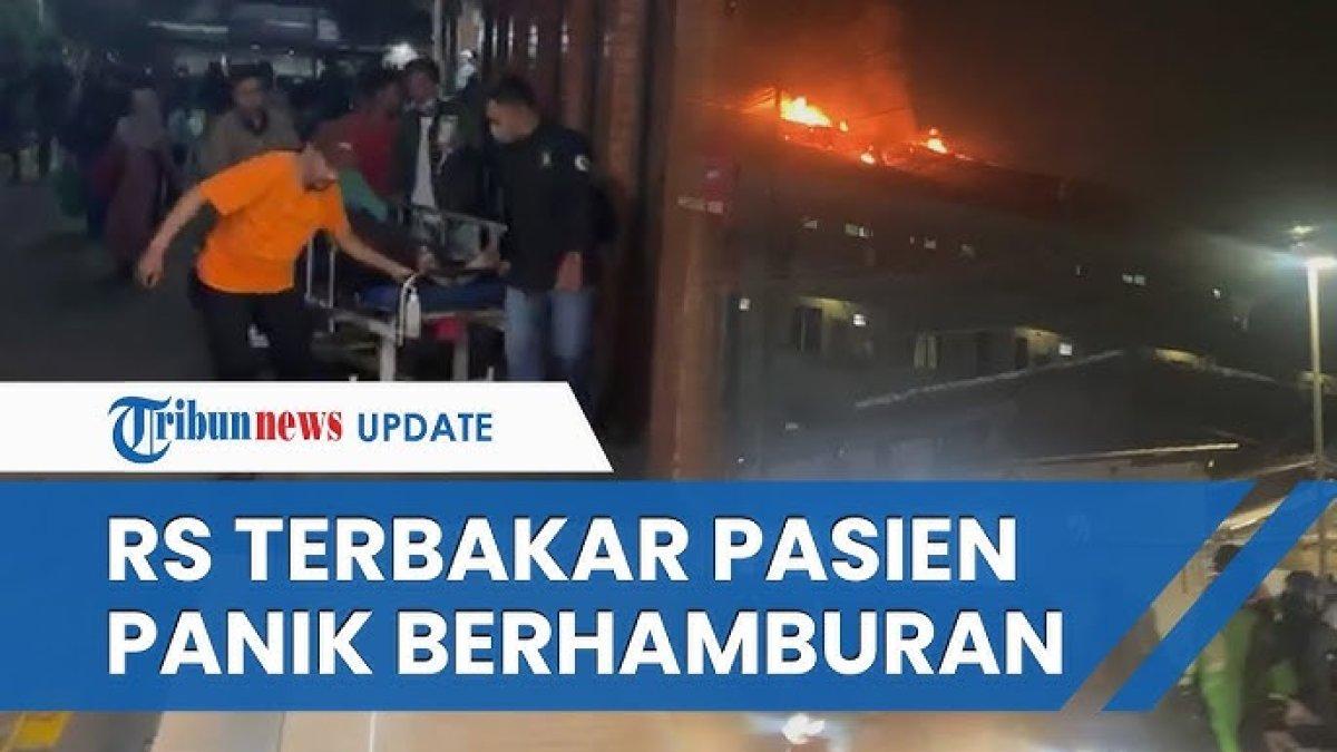 DETIK-Detik Pasien Ginjal Lari Selamatkan Diri dari Kebakaran RS Hermina Depok, Nekat Cabut ...