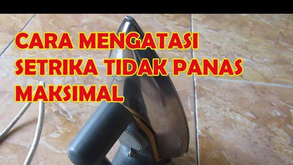 5 Cara Mengatasi Setrika Tidak Panas Dengan Periksa Pengaturan Suhu ...