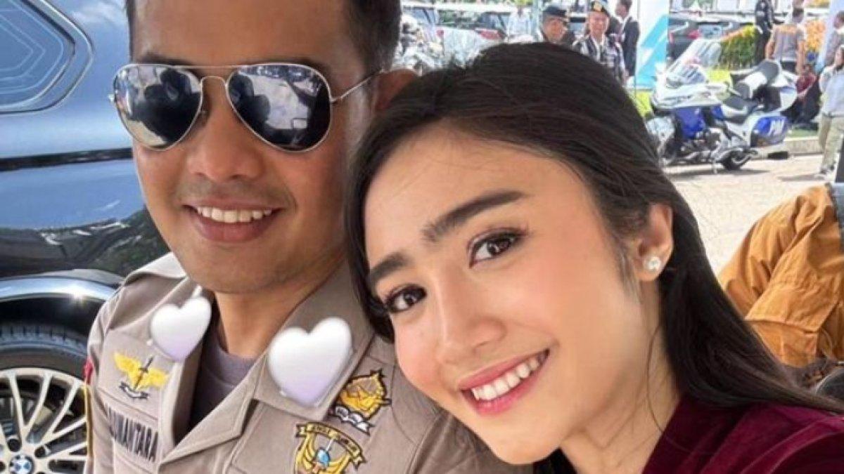 Pesona Drajad Djumantara, Suami Febby Rastanty Naik Pangkat Jadi AKP di HUT Bhayangkara ke-79 ...