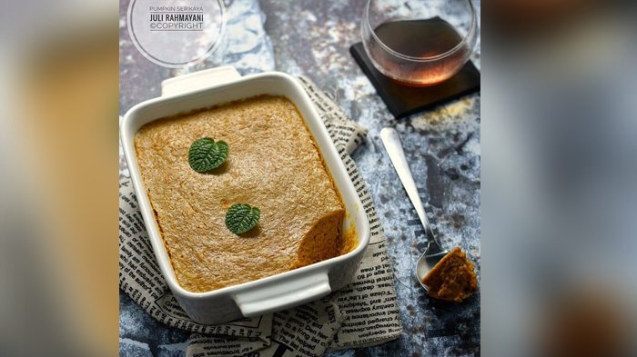 Resep Srikaya Labu Kuning - Hidangan Dessert Khas Negara Thailand ...