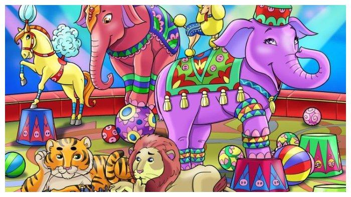 Tes IQ: Sirkus Hewan Sedang Digelar Meriah, Dapatkah Kamu Menemukan ...