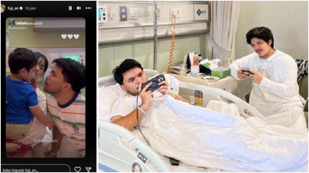 Habis Putus Cinta Lalu Sakit, Kini Dijenguk, Thariq Halilintar Didatangi Fuji & Sosok Imut Ini ...