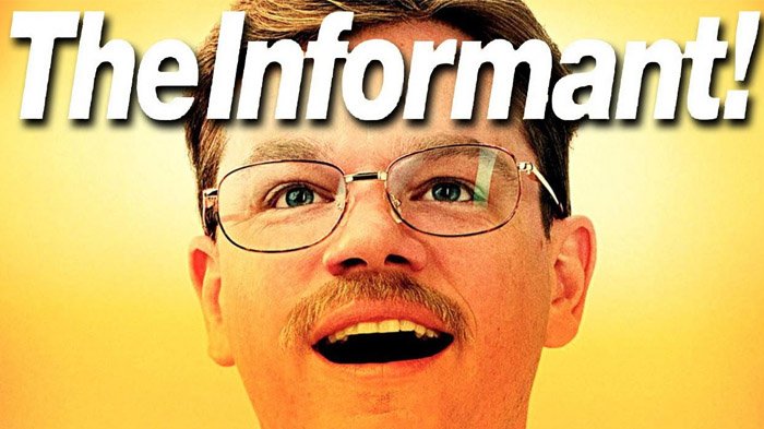 Sinopsis The Informant! - Kocaknya Matt Damon Jadi Mata-mata FBI, Malam ...