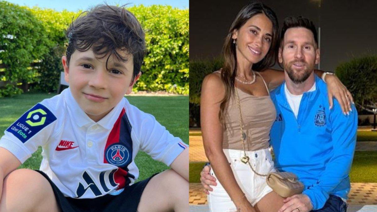 5 Tingkah Kocak Mateo Anak Kedua Lionel Messi, Rayakan Gol Lawan hingga ...