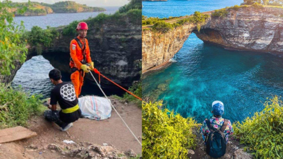 GEGARA Selfie, Turis Asal India Tewas di Bali, Jatuh dari Tebing 40 Meter, Begini Kronologinya ...