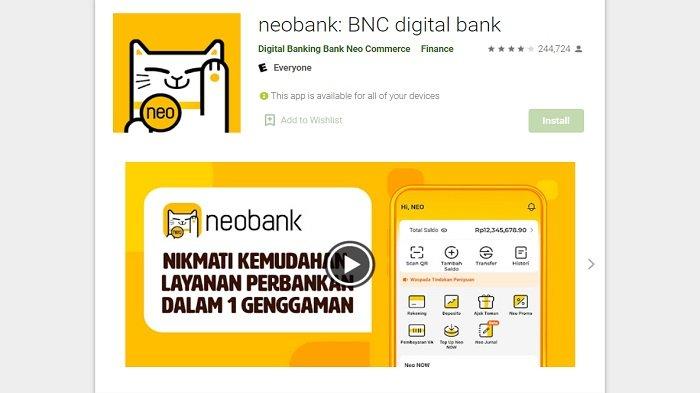ULASAN Aplikasi Neobank atau Neo+, Ada Fitur Penghasil Cuan, Simak Cara ...
