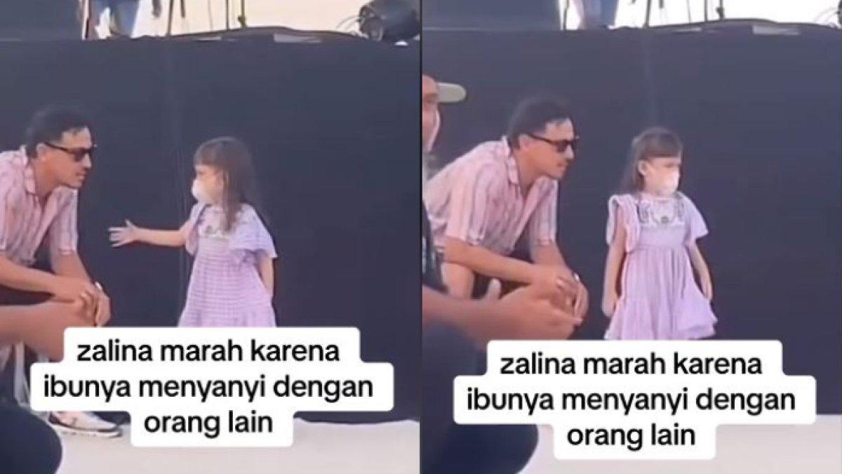 VIDEO Lucu Zalina Ngambek Raisa Nyanyi dengan Pria Lain, Tarik Hamish Daud Labrak Ibunya ke ...