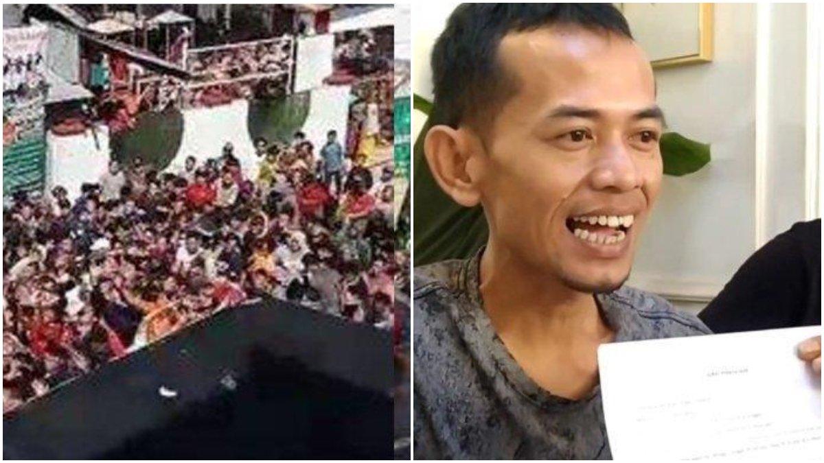 RICUH Pengusaha Batik di Pekalongan Sebar Uang Rp 35 Juta dari Atap Rumah, Warga Saling Sikut ...