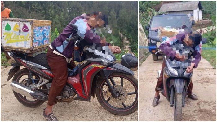 4 Fakta Viral Penjual Es Keliling Meninggal di Atas Motor, Tubuh Ambruk Tapi Kendaraan Tetap ...