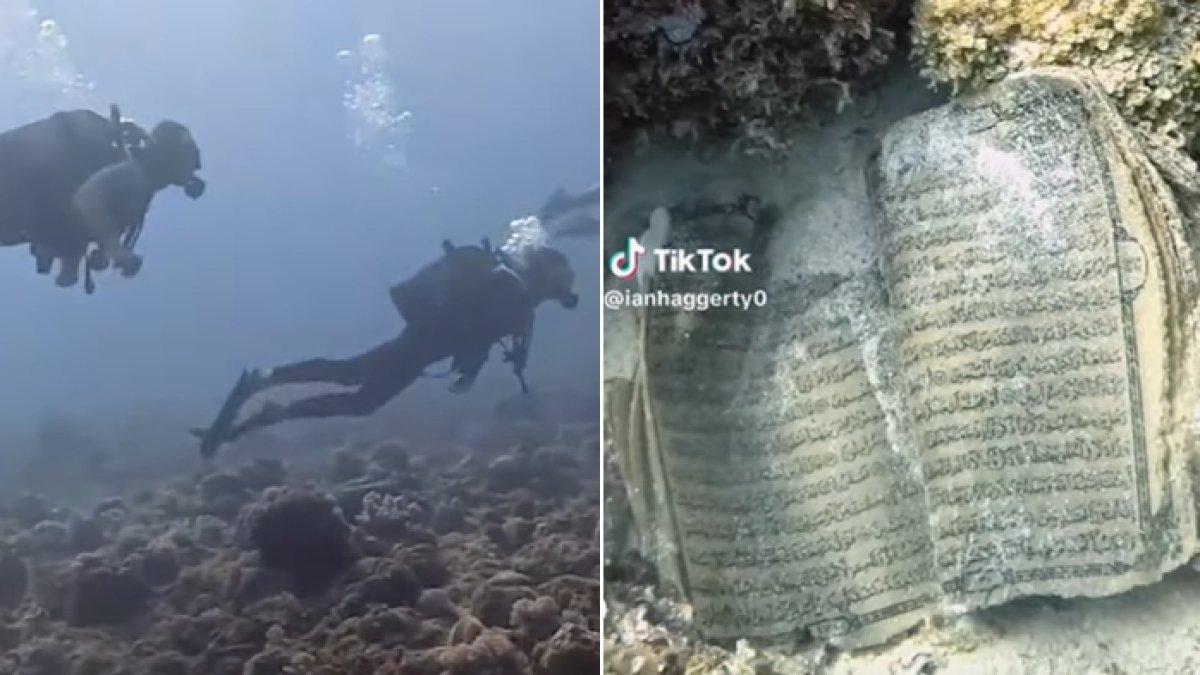 PENYELAM Kaget Temukan Al Quran di Dasar Laut di Kedalaman 18 M: Kok ...