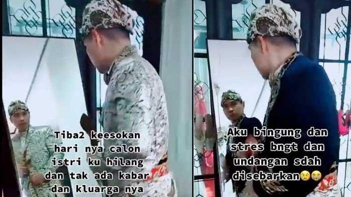 VIRAL VIDEO Curhat Pengantin Pria Stres Calon Istri Kabur & Nikah dengan Mantan Pacar: Salahku ...