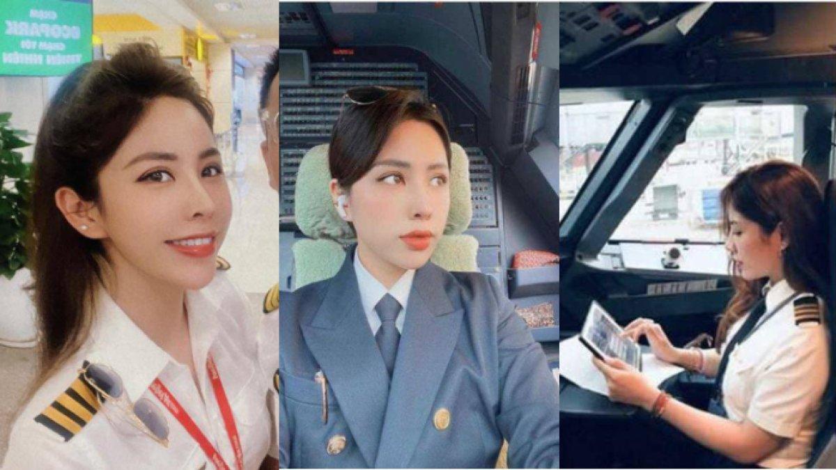 SOSOK Pilot Wanita Viral Karena Paras Cantiknya, Status Janda Anak Dua, Hidup Mandiri Tanpa ...