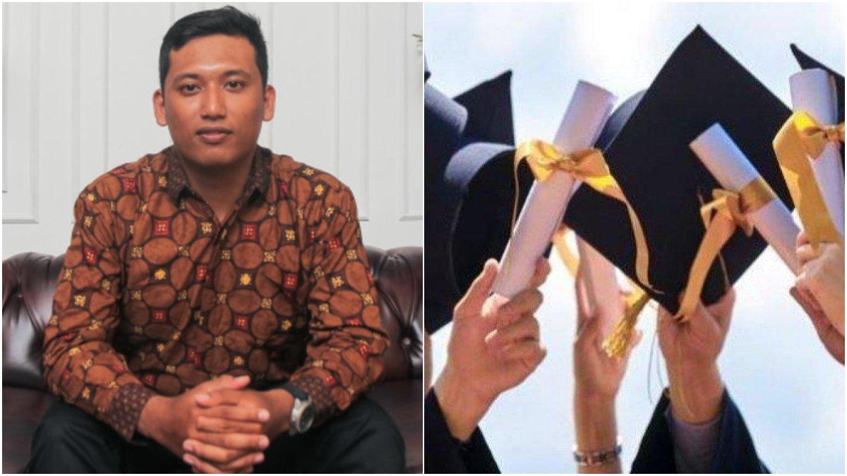 VIRAL Sosok Mufti Reza Aulia Putra, Mahasiswa UNS Lulus S2 di Usia 25 ...