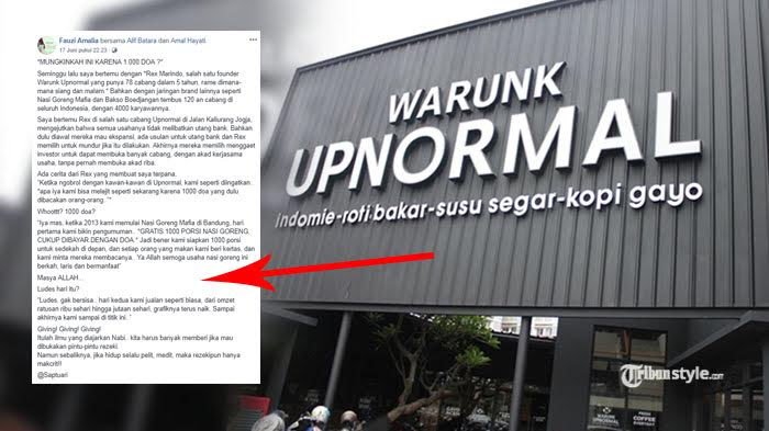 Selalu Ramai Pembeli, Netter Ini Bongkar Rahasia Sukses Warunk Upnormal ...