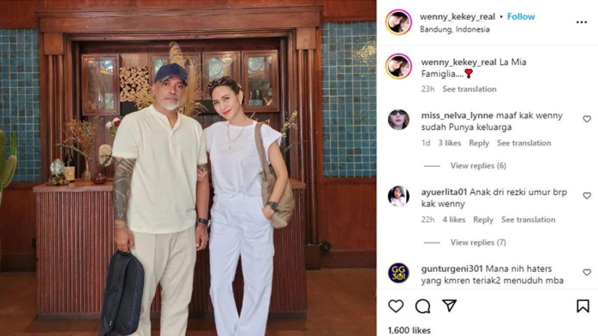 KERAP Dihujat Jadi Pelakor, Wenny Ariani Ternyata Punya Suami Tampan ...