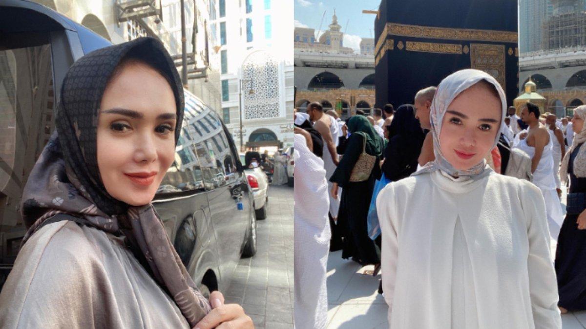 Pesona Yuni Shara Saat Jalani Umrah, Penampilan Cantik Pakai Hijab Jadi Sorotan, Intip Potretnya ...