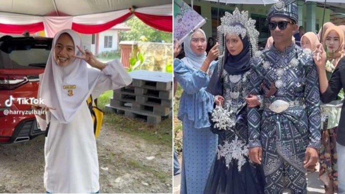 'Kemarin Ujian Sekolah, Hari Ini Ijab Sah' Gadis SMA Ini Langsung ...