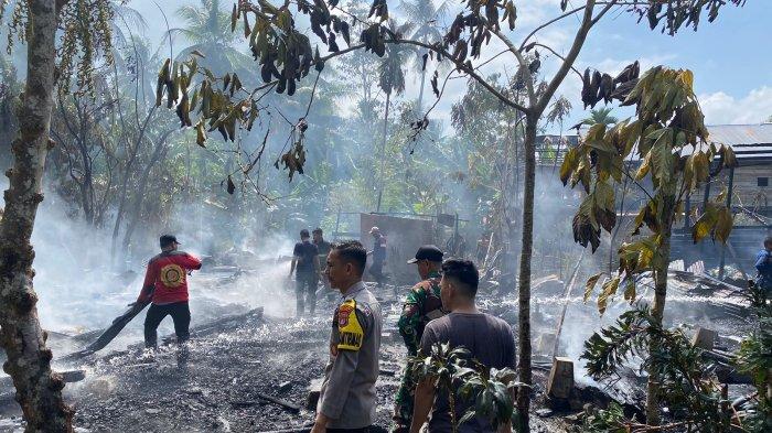 5 Rumah Terbakar di Polman Kerugian Ditaksir Rp200 Juta - Tribun-sulbar.com