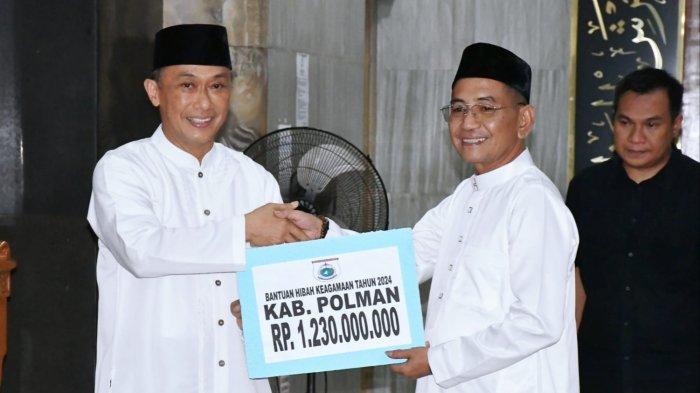 Pemprov Beri Hibah Rp1,2 Miliar kepada Pemkab Polman Zudan Minta ...