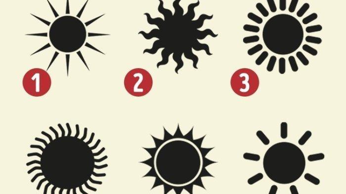 Tebak Karaktermu Sesuai Gambar Matahari Kamu Pilih - Halaman all ...