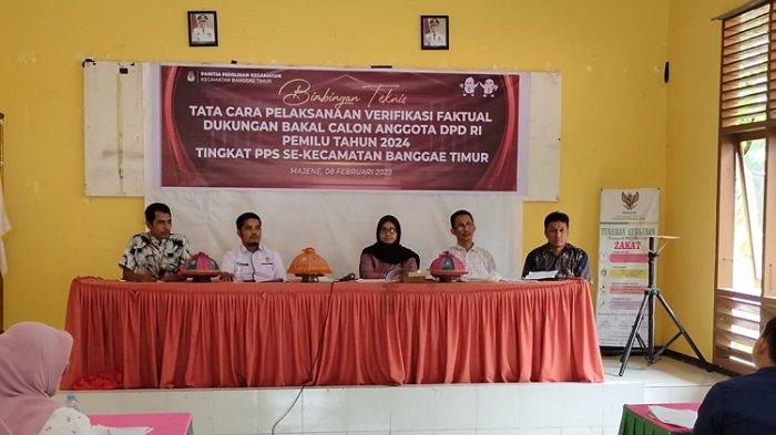 PPS Banggae Timur Majene Mulai Verifikasi Faktual Sampel Dukungan DPD RI Pemilu 2024 - Tribun ...