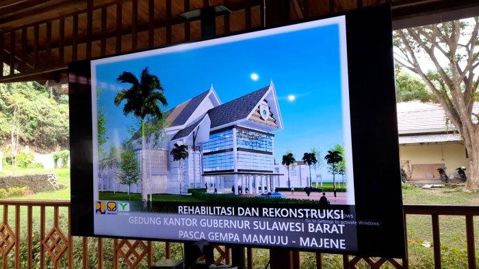GAMBAR Desain Kantor Baru Gubernur Sulbar, Ditarget 1 Tahun Rampung ...