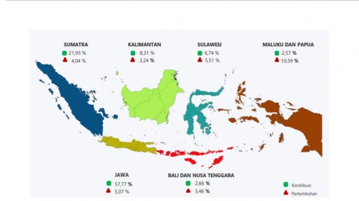 Perekonomian 10 Provinsi di Sulampua Triwulan II Tumbuh, Hanya Sulbar ...
