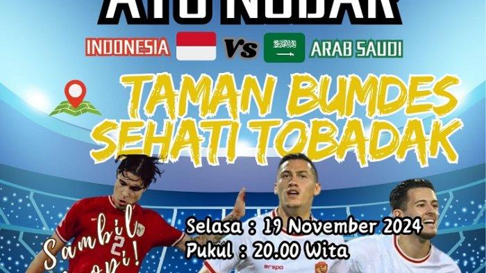 Dukung Timnas Indonesia, Pemdes Tobadak Mamuju Tengah Ajak Warganya ...
