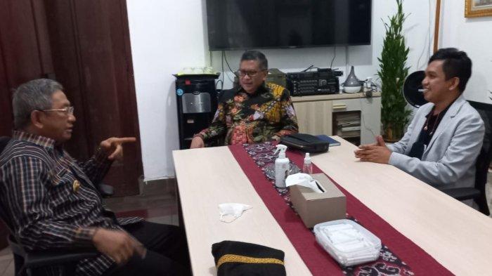 Ali Baal Masdar Temui Sekjen PDIP Hasto Kristiyanto, Persiapan ABM ...