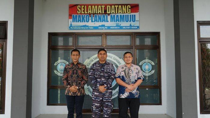 Kakanwil Kemenkum Sulbar Lakukan Audiensi dengan Komandan Lanal Mamuju - Tribun-sulbar.com