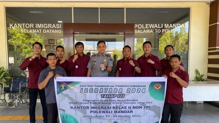 Jaga Stabilitas dan Keamanan, Kantor Imigrasi Polman Gelar Operasi Pengawasan Orang Asing Tahan ...