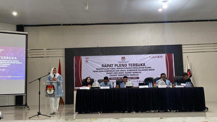 KPU Mamuju Mulai Rekapitulasi Perhitungan Suara Pilkada Serentak 2024 Tingkat Kabupaten - Tribun ...