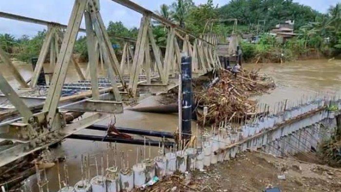 Jembatan Kabe di Tommo Ambruk, PUPR Mamuju Tegur PT Mul Tidak Koordinasi Termasuk Design ...