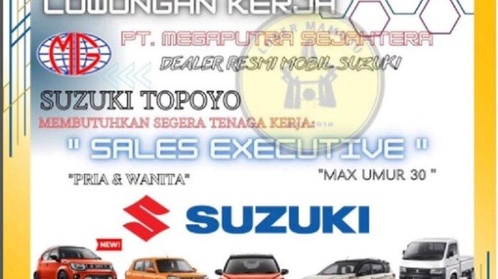 Lowongan Kerja - Dialer Mobil Suzuki Topoyo Butuh Tenaga Sales ...