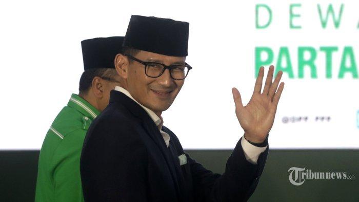 Sandiaga Uno Jadi Ketua Bappilu Usai Jadi Kader PPP, Termasuk Bacawapres Ganjar Pranowo - Tribun ...