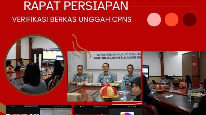 Kakanwil Kemenkumham Sulbar Hadiri Persiapan Verifikasi Dokumen Unggah Seleksi CPNS 2024 ...