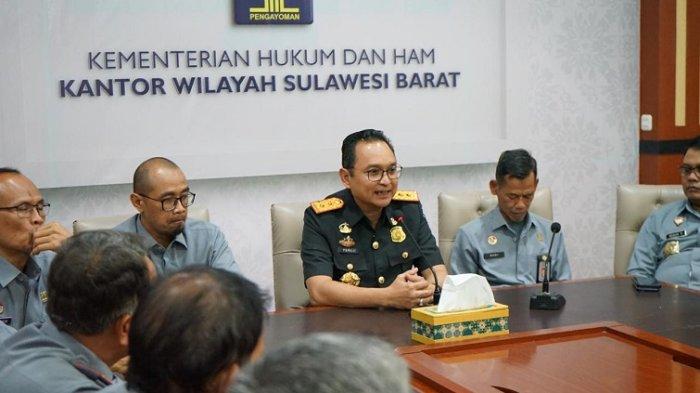 Kakanwil Kemenkumham Sulbar yang Baru Pamuji Raharja Beri Arahan ke ...