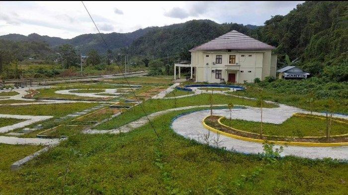 Penampakan Taman Main Entrance Segitiga Pemprov Sulbar - Tribun-sulbar.com