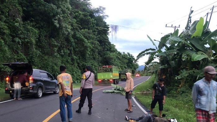 Kronologi Truk Tabrak Motor di Tubo Majene, Pengendara Motor Patah ...