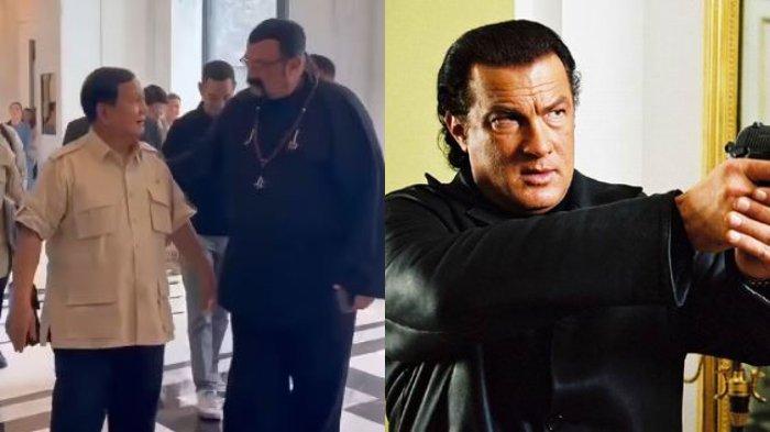 Viral Prabowo dan Steven Seagal Tak Sengaja Bertemu, Ternyata 35 Tahun ...