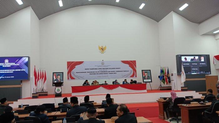 DPRD Sulbar Paripurnakan SDK-JSM Sebagai Gubernur dan Wakil Gubernur ...