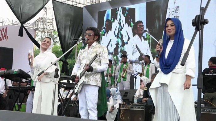 Rhoma Irama & Soneta Grup Guncang Polman, Kampanye Akbar Besti Raih Rekor Massa Terbanyak Se ...