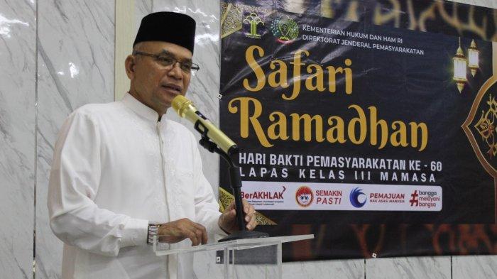 Kakanwil Kemenkumham Sulbar Marasidin Safari Ramadan 2024 di Lapas ... Kakanwil Kemenkumham Sulbar Marasidin Safari Ramadan 2024 di Lapas ...