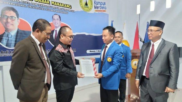 Universitas Sulbar Manarang Resmi Kantongi Izin Operasional dari ...
