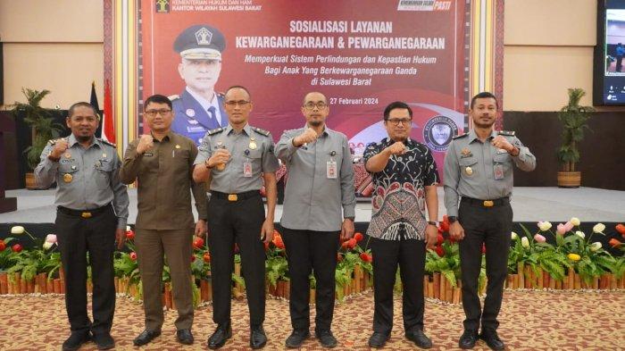 Kanwil Kemenkumham Sulbar Sosialisasi Kewarganegaraan dan Pewarganegaraan di Mamuju - Tribun ...