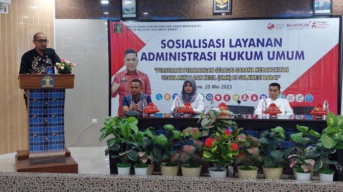 Libatkan Rumah BUMN Majene, Kemenkumham Sulbar Beri Pemahaman Manfaat Perseroan Perorangan Bagi ...