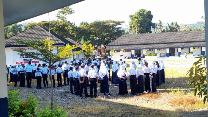 Hari Pertama Sekolah, 352 Siswa Baru SMPN 2 Mamuju Ikuti Masa Orientasi ...