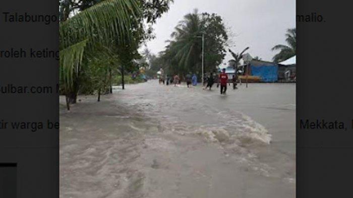 Banjir Desa Mekkata Majene, Ketinggian Air Mencapai 1 Meter di Dusun ...