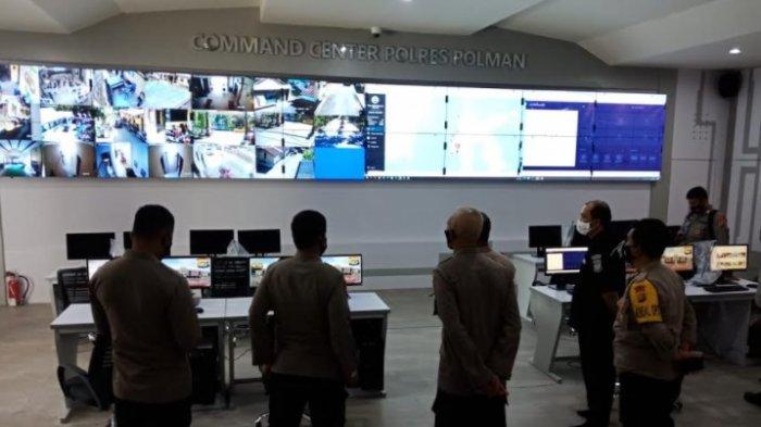 Itwasum Mabes Polri Datangi Polres Polman, Cek Ruangan Command Center ...